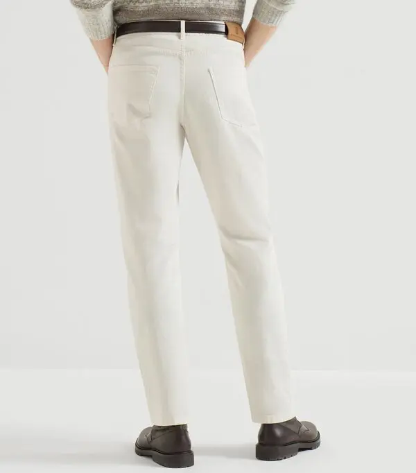 Brunello Cucinelli Five-pocket Comfort Denim Trousers