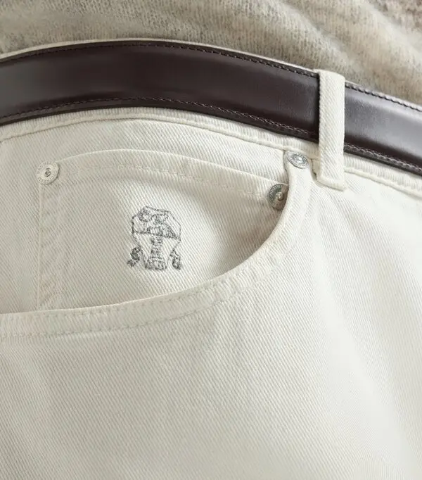Brunello Cucinelli Five-pocket Comfort Denim Trousers
