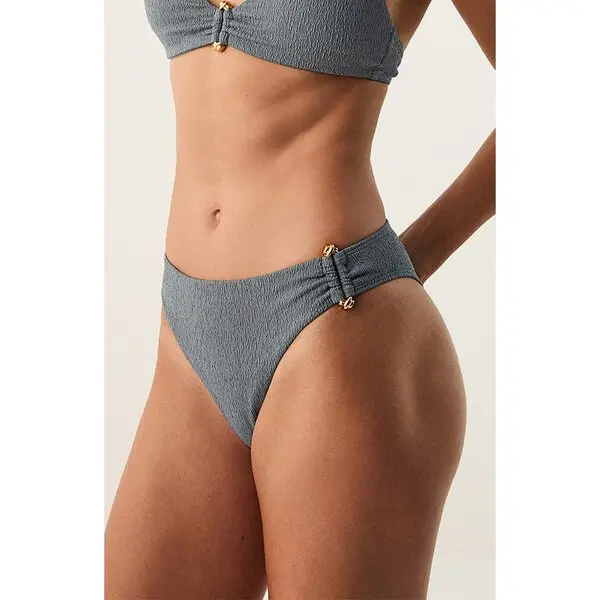 VIX PAULA HERMANNY Nika Bikini Bottoms - Grey