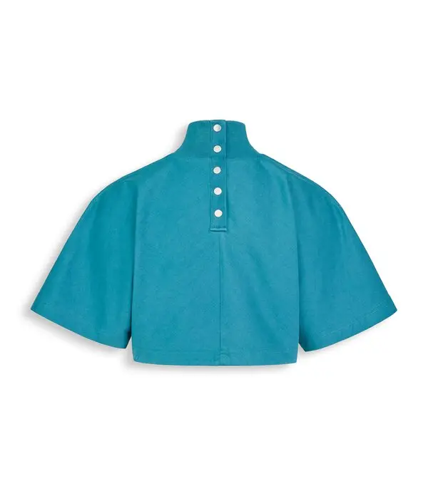 Alaïa Cotton Cropped T-shirt