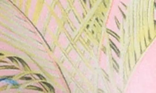 L'Agence Nicole Colorful Palm Bikini Bottoms