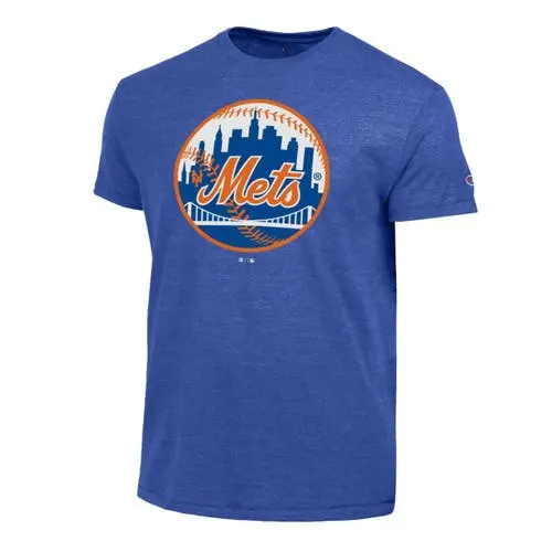 Champion New York Mets Cooperstown Logo Tri-blend T-shirt