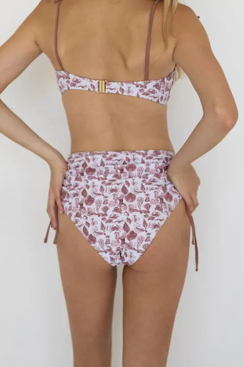 Geode Swimwear Marina High Waisted Bottoms