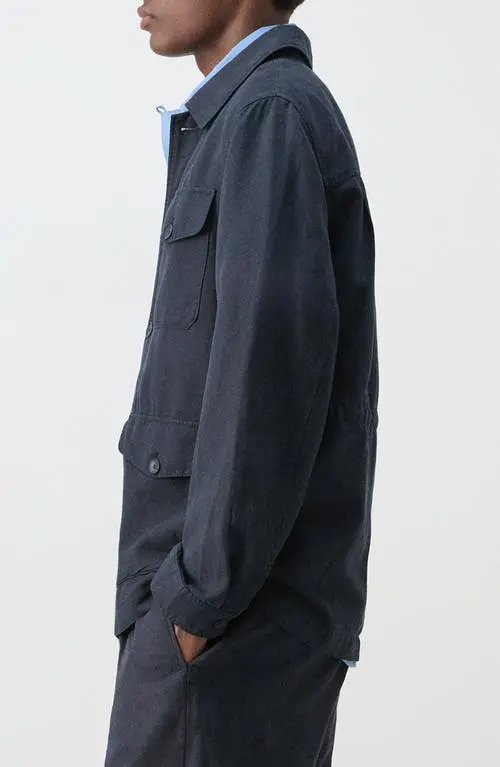 Mango Button Front Chore Jacket