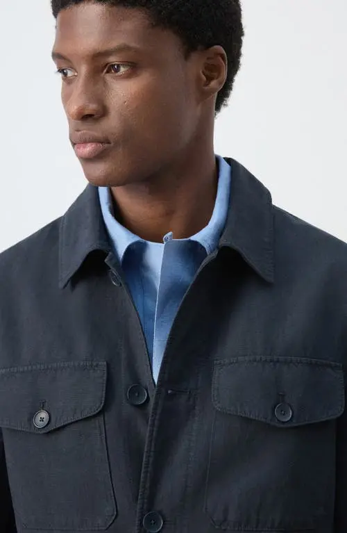 Mango Button Front Chore Jacket