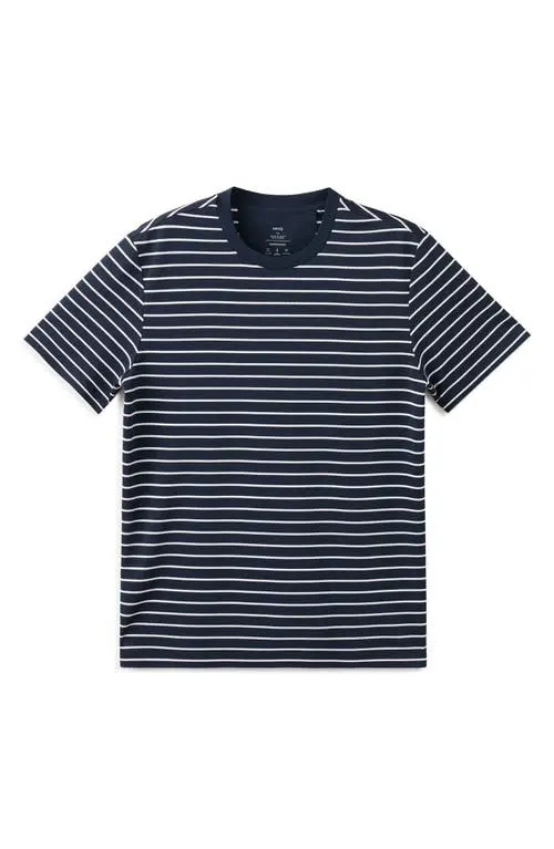 Mango Slim Fit Coolmax® Stripe T-shirt