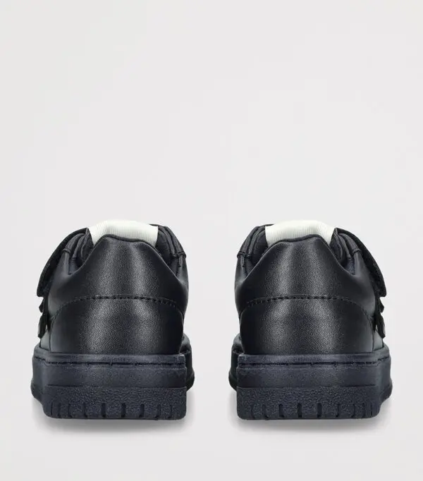 Giorgio Armani Leather Velcro Sneakers