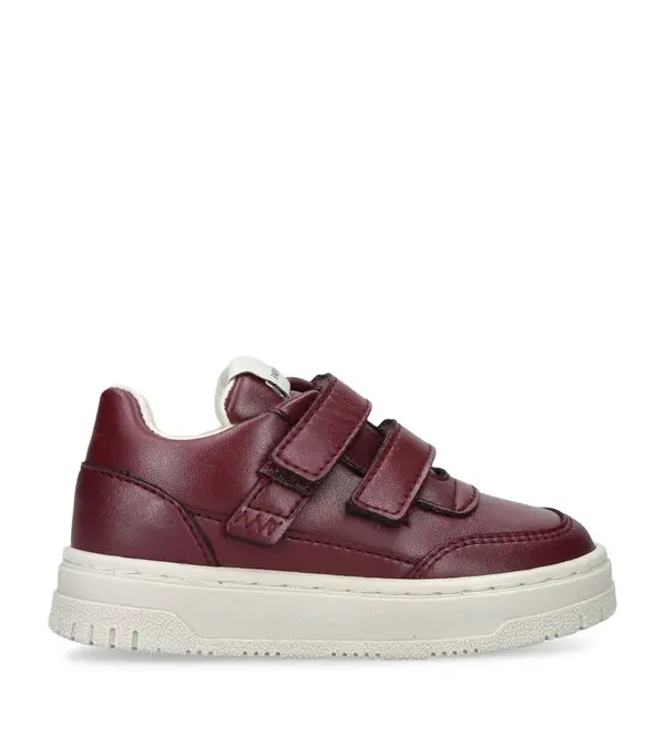 Giorgio Armani Leather Velcro Sneakers