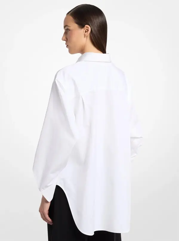 Michael Kors Keegan Cotton Poplin Shirt