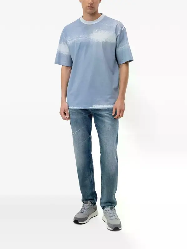 BOSS Distressed Faded Jeans
