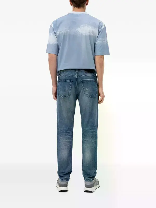 BOSS Distressed Faded Jeans