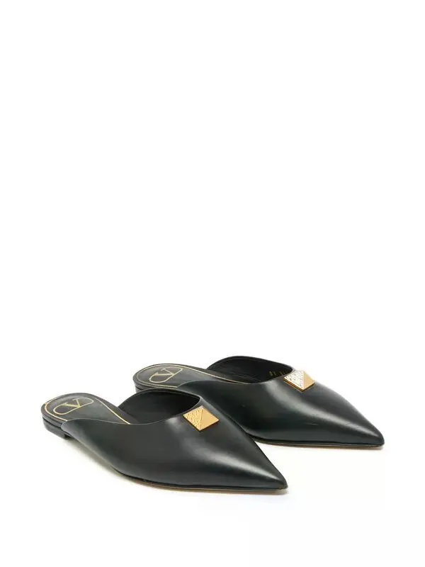 Valentino Garavani One Stud Leather Mules
