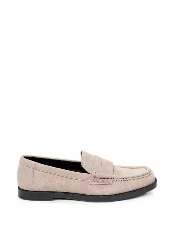 Hugo Suede Slip-on Loafers