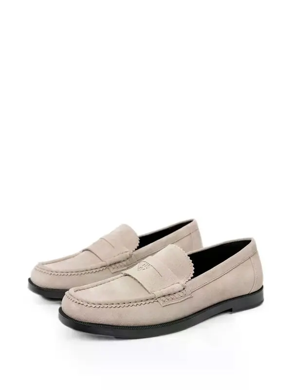 Hugo Suede Slip-on Loafers