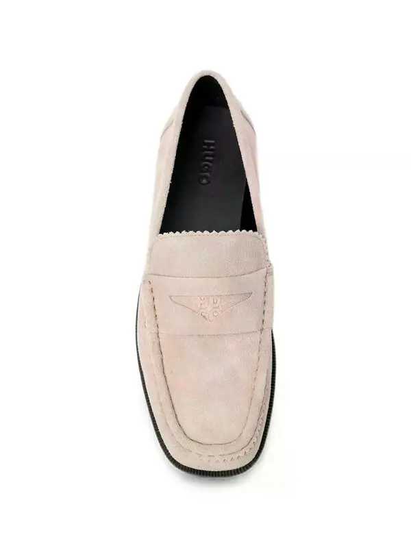 Hugo Suede Slip-on Loafers