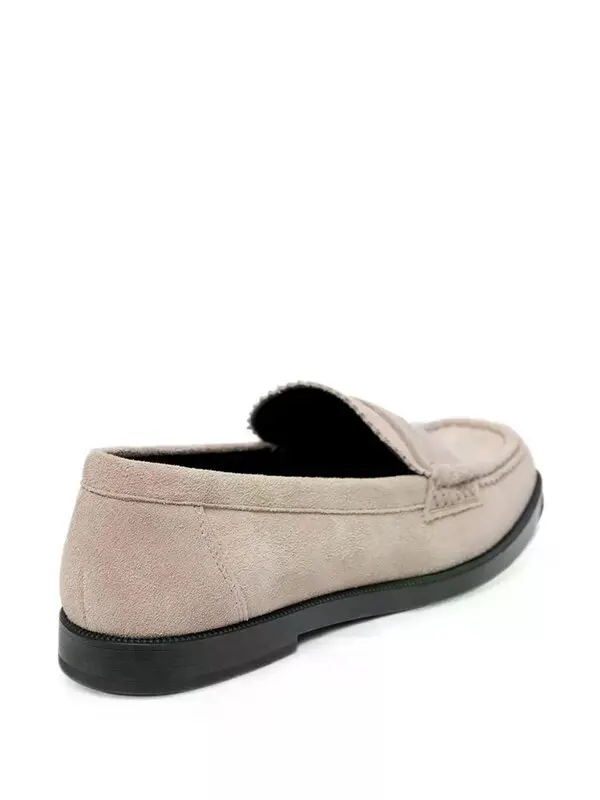 Hugo Suede Slip-on Loafers