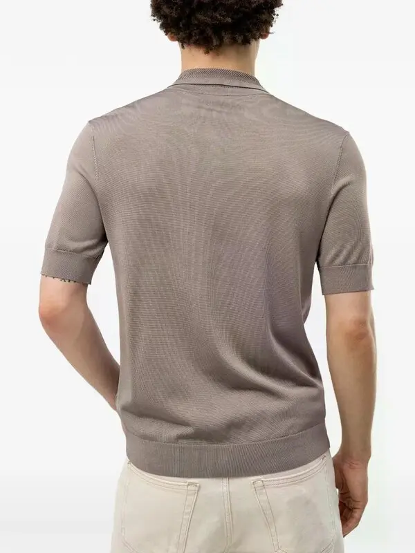 Hugo Quarter-zip Logo-patch Polo