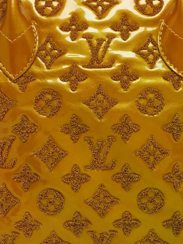 LOUIS VUITTON Lock It Monogram Fascination Tote Bag - Yellow