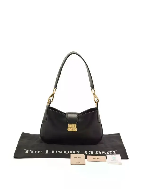 Miu Miu Logo Flap Shoulder Bag