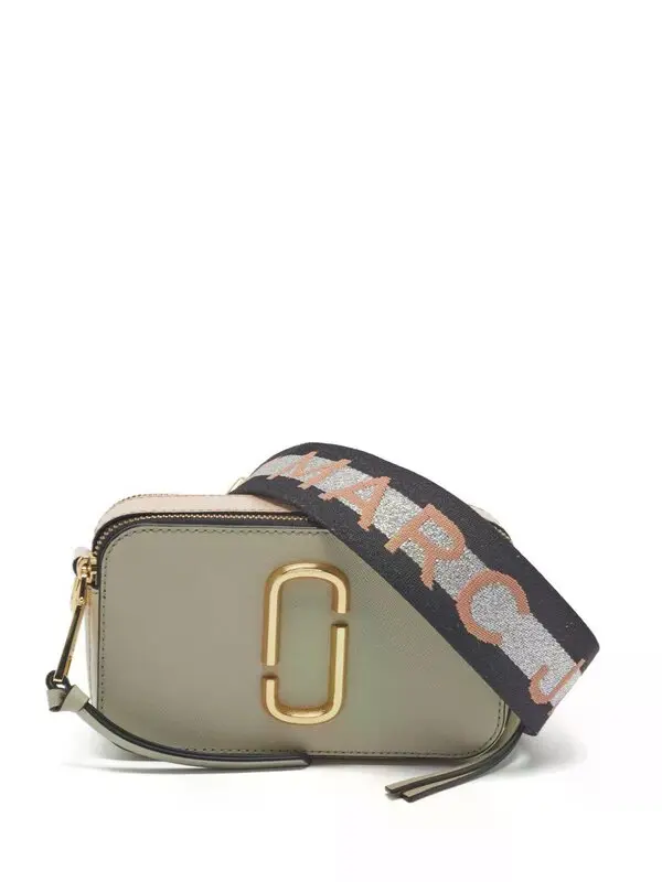Marc Jacobs Snapshot Saffiano Leather Crossbody Bag - Grey