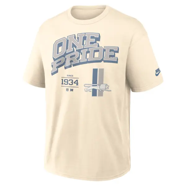 Nike Detroit Lions Max90 Nfl T-shirt - Brown