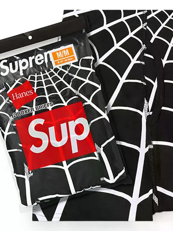Supreme Spider-man-print Boxer Briefs