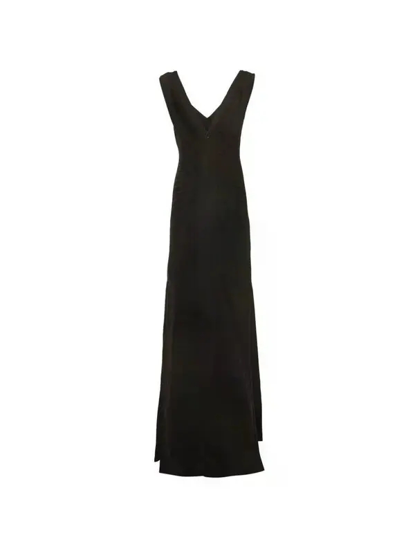Herve Leger Rib-knit Maxi Dress