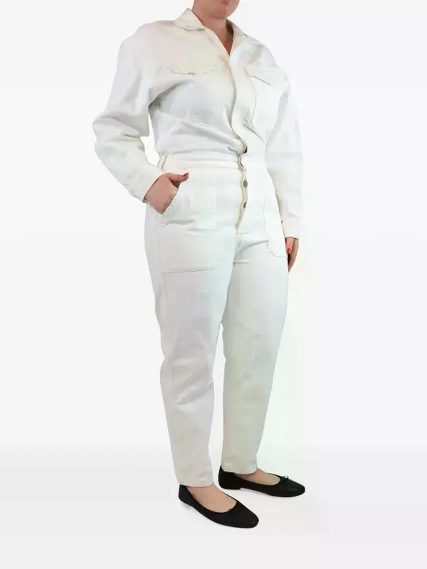 Citizens Of Humanity Cotton Button-front Jumpsuit