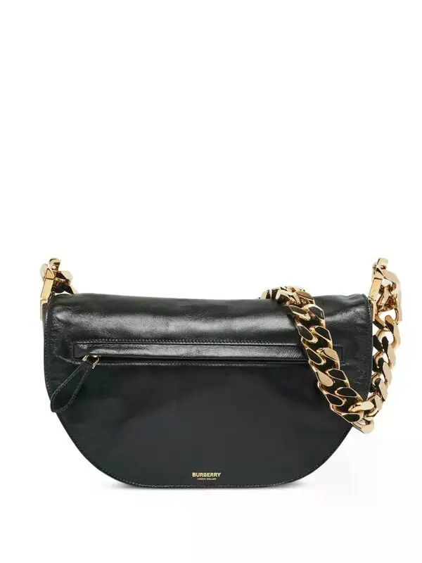 Burberry Olympia Chain Shoulder Bag - Black