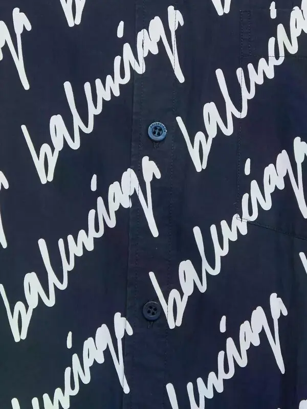 Balenciaga Logo-print Midi Dress