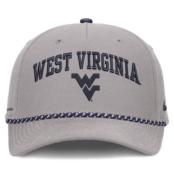Nike West Virginia Primetime Rise Rope College Adjustable Hat