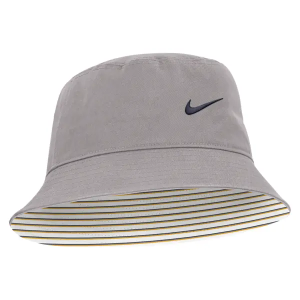 Nike West Virginia Primetime Apex Bucket Hat - Grey