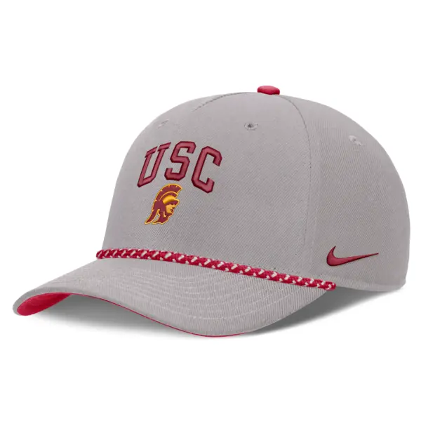 Nike Usc Primetime Rise Rope College Adjustable Hat - Grey