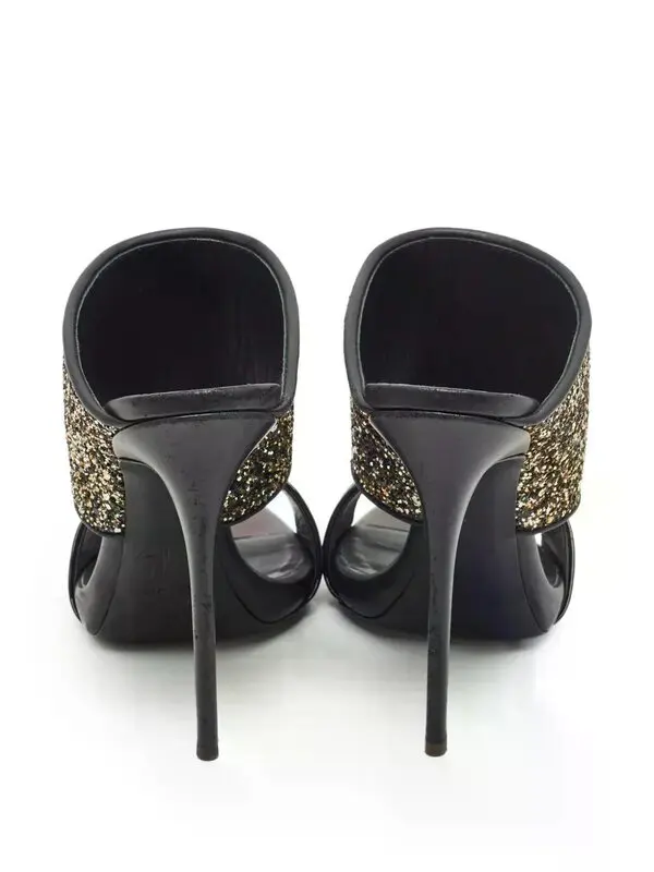GIUSEPPE ZANOTTI Andrea Glitter-detail Sandals