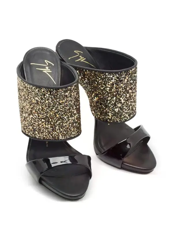 GIUSEPPE ZANOTTI Andrea Glitter-detail Sandals