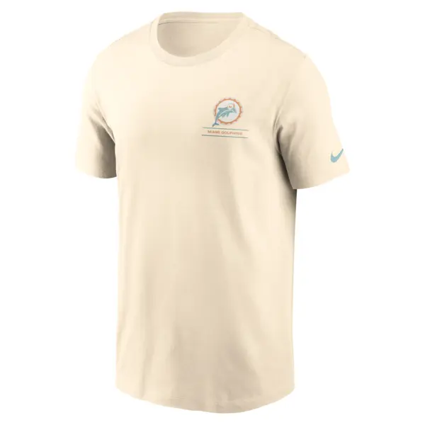Nike Miami Dolphins Essential Vintage Mod Nfl T-shirt - Brown