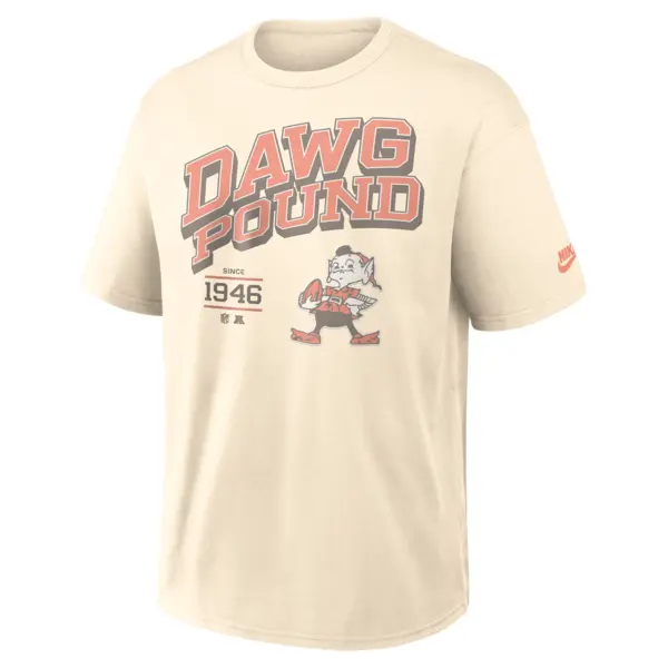 Nike Cleveland Browns Max90 Nfl T-shirt - Brown