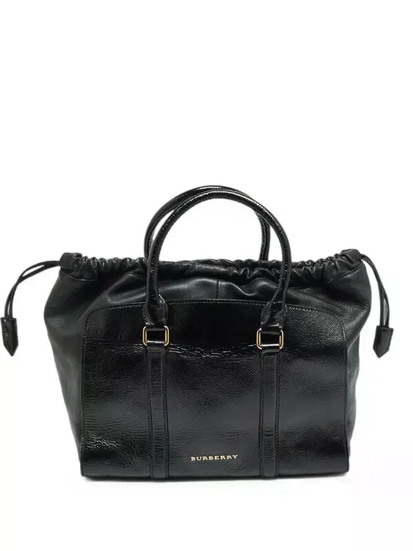 Burberry Dinton Leather Tote Bag