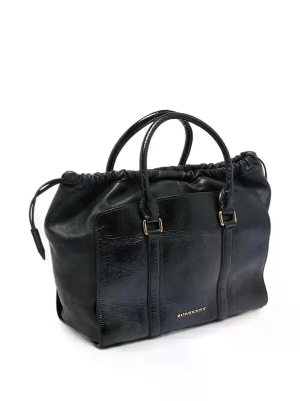 Burberry Dinton Leather Tote Bag