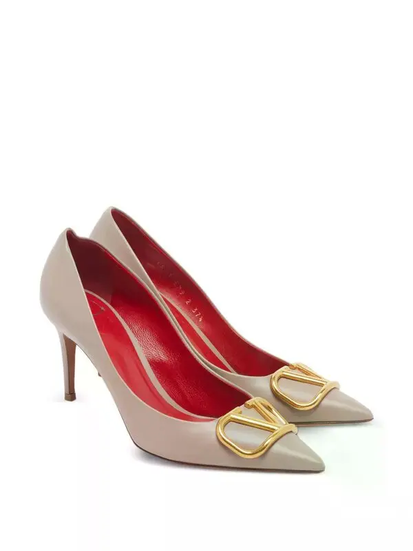 Valentino Garavani Vlogo Pointed Toe Pumps