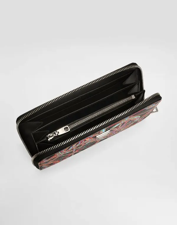 Dolce & Gabbana Carretto-print Calfskin Wallet