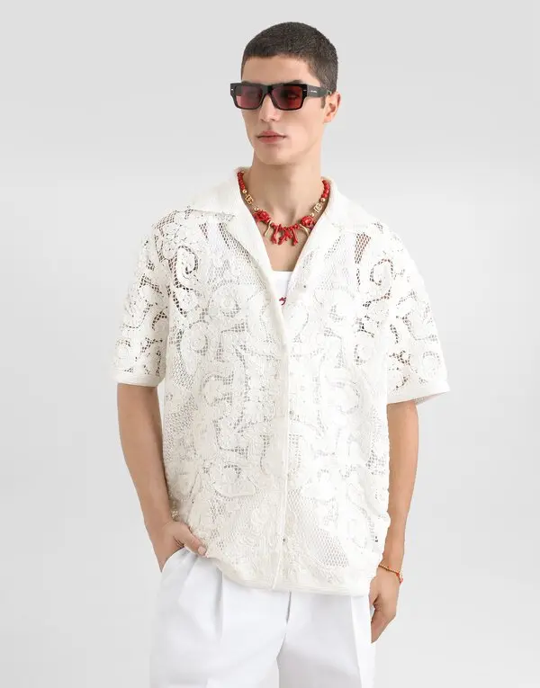 Dolce & Gabbana Camicia M/c Hawaiana