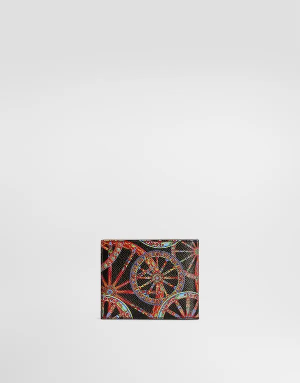 Dolce & Gabbana Carretto-print Calfskin Wallet
