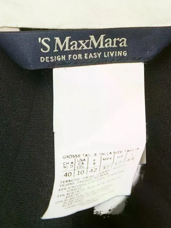 Max Mara Crepe Tailored Trousers