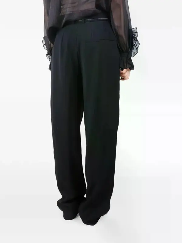 JOSEPH Belted Twill Trousers