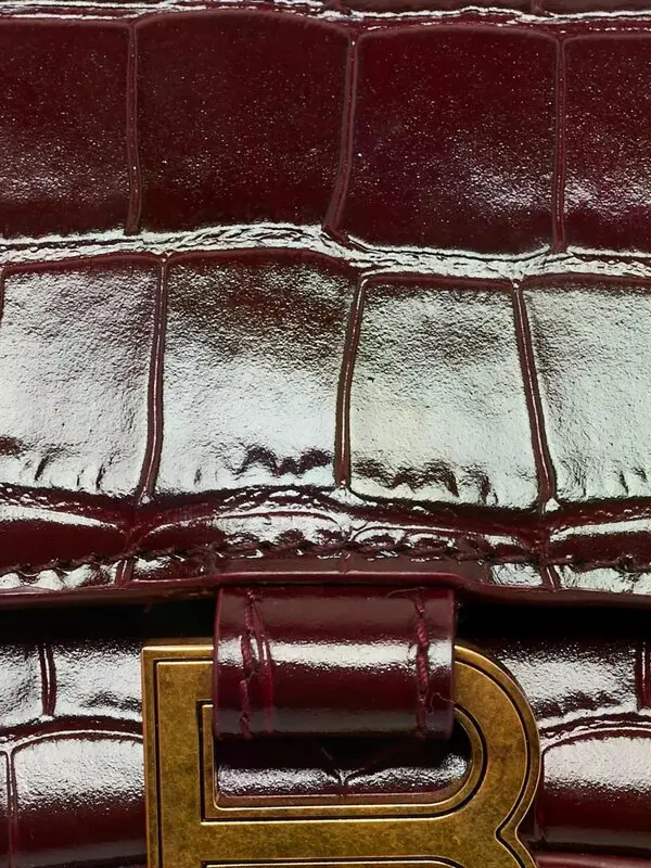 Balenciaga Hourglass Clutch Bag