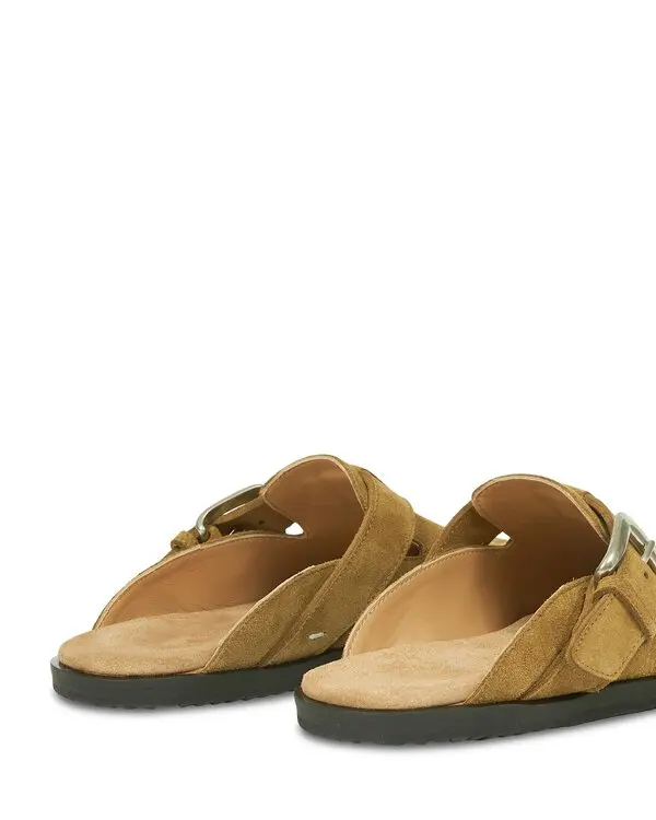 MAISON MARGIELA Tabi Mules With Buckle Detail - Breen