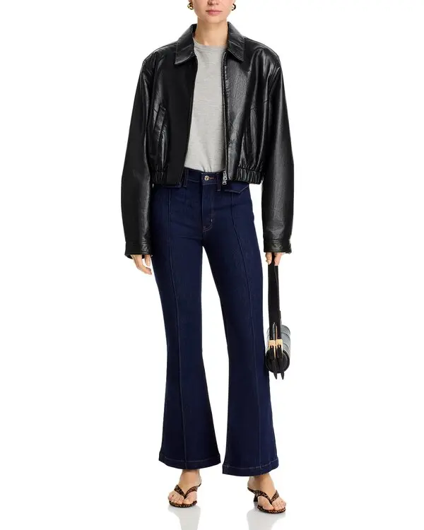 FRAME The Icon Flared Leg Jeans - Rinse