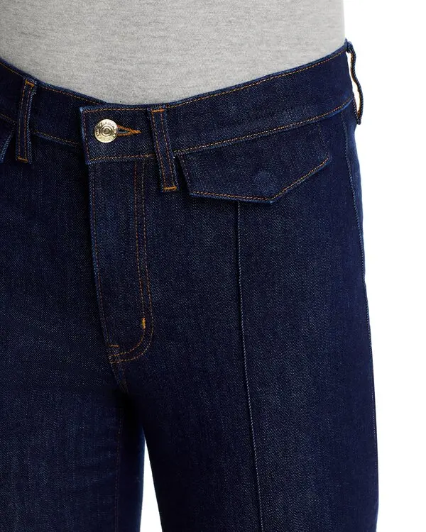 FRAME The Icon Flared Leg Jeans - Rinse
