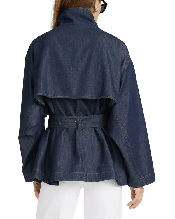 FRAME The Short Field Trench Jacket